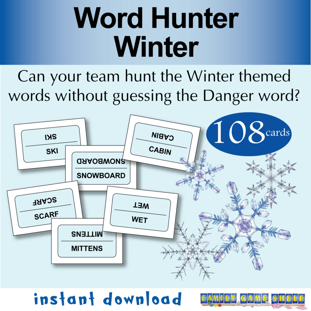 Word Hunter Christmas – Family Game Shelf Shop