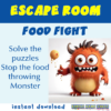 Escape Room Food Fight – Family Game Shelf Shop