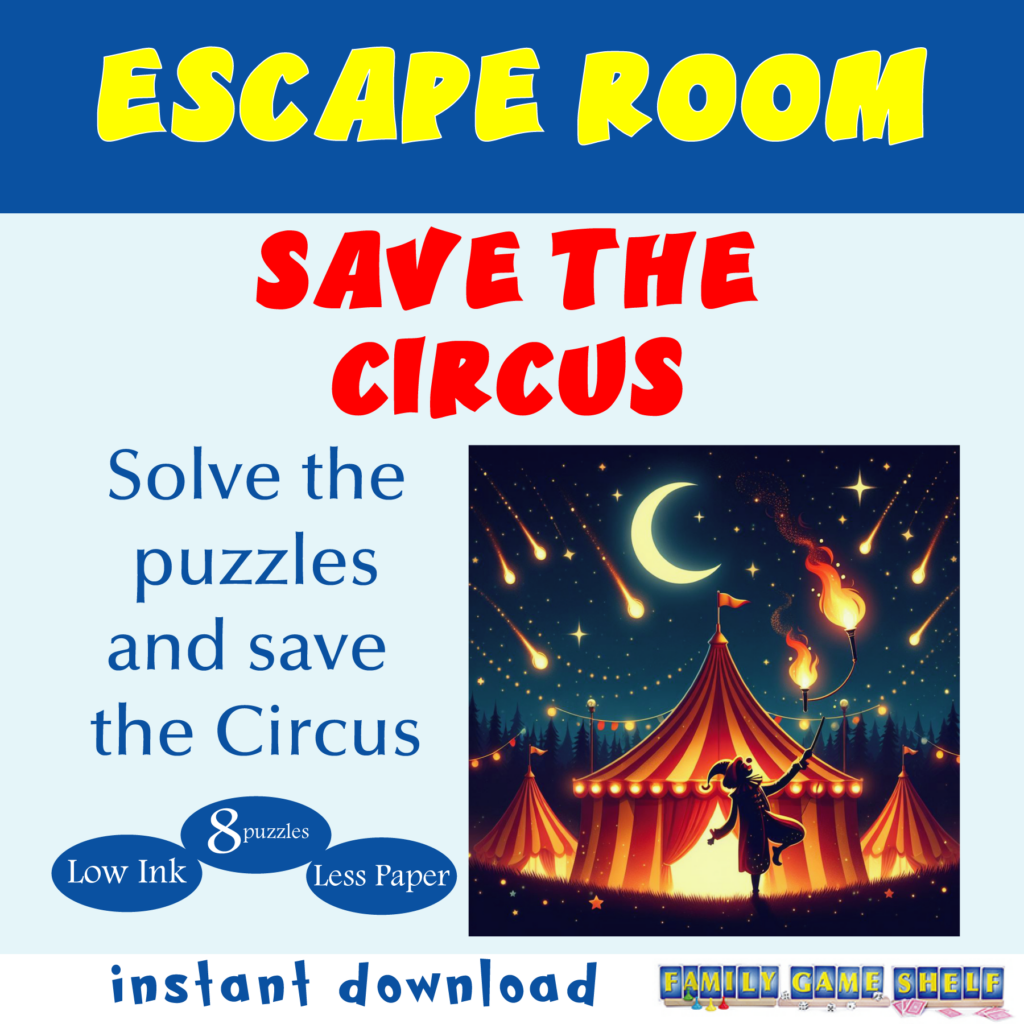 Escape Rooms – Family Game Shelf Shop