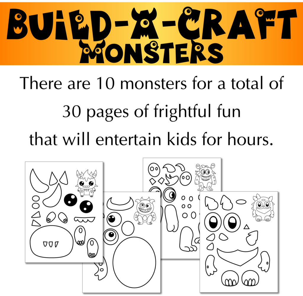 Build A Monster – Family Game Shelf Shop