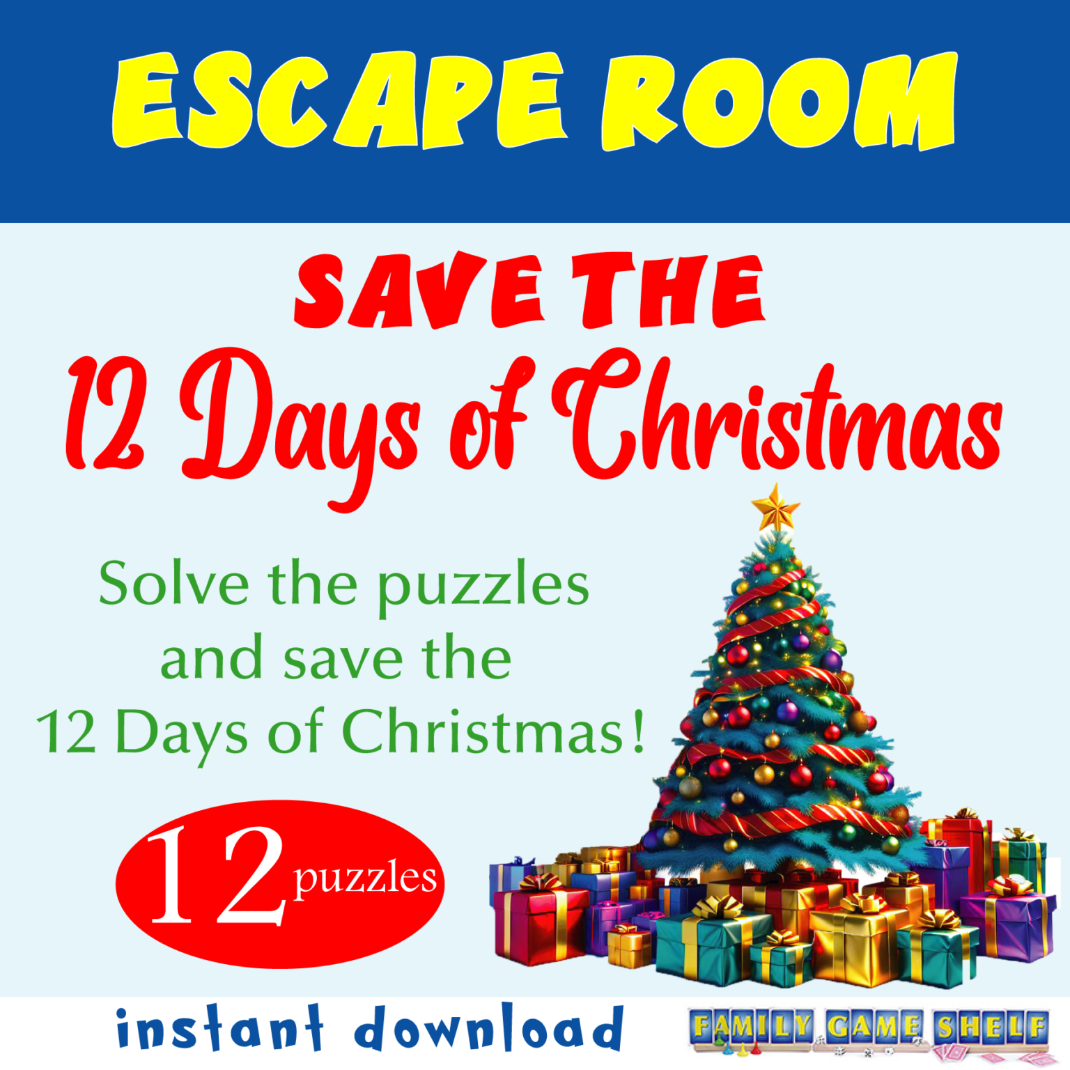 Escape Rooms – Family Game Shelf Shop