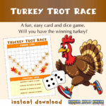 Turkey Trot Race – Family Game Shelf Shop